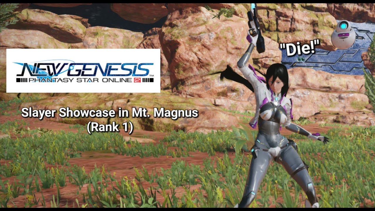 Phantasy Star Online 2: New Genesis - Slayer Showdown (Mt. Magnus Rank ...