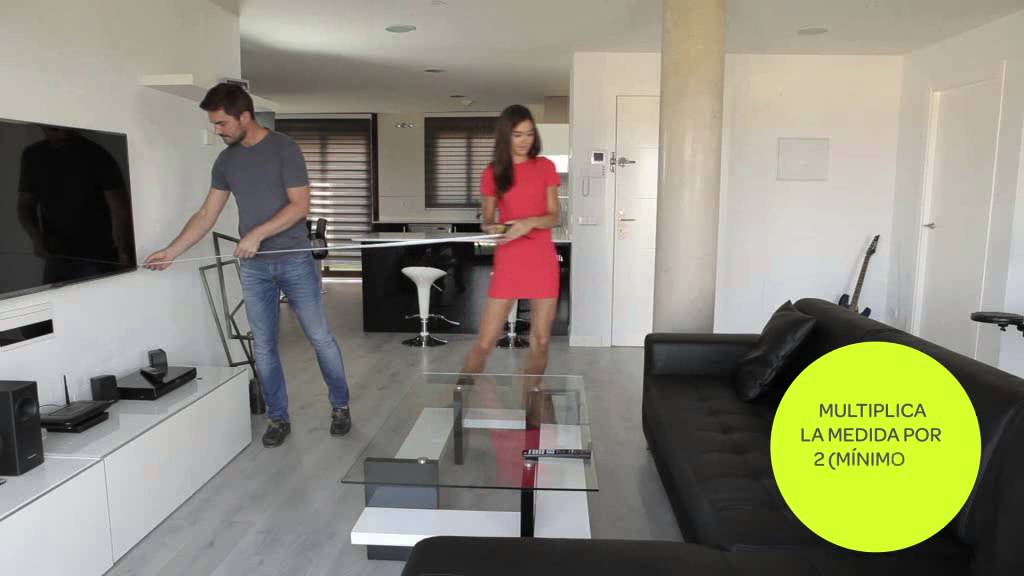 Cómo elegir el tamaño ideal de tu tv - YouTube