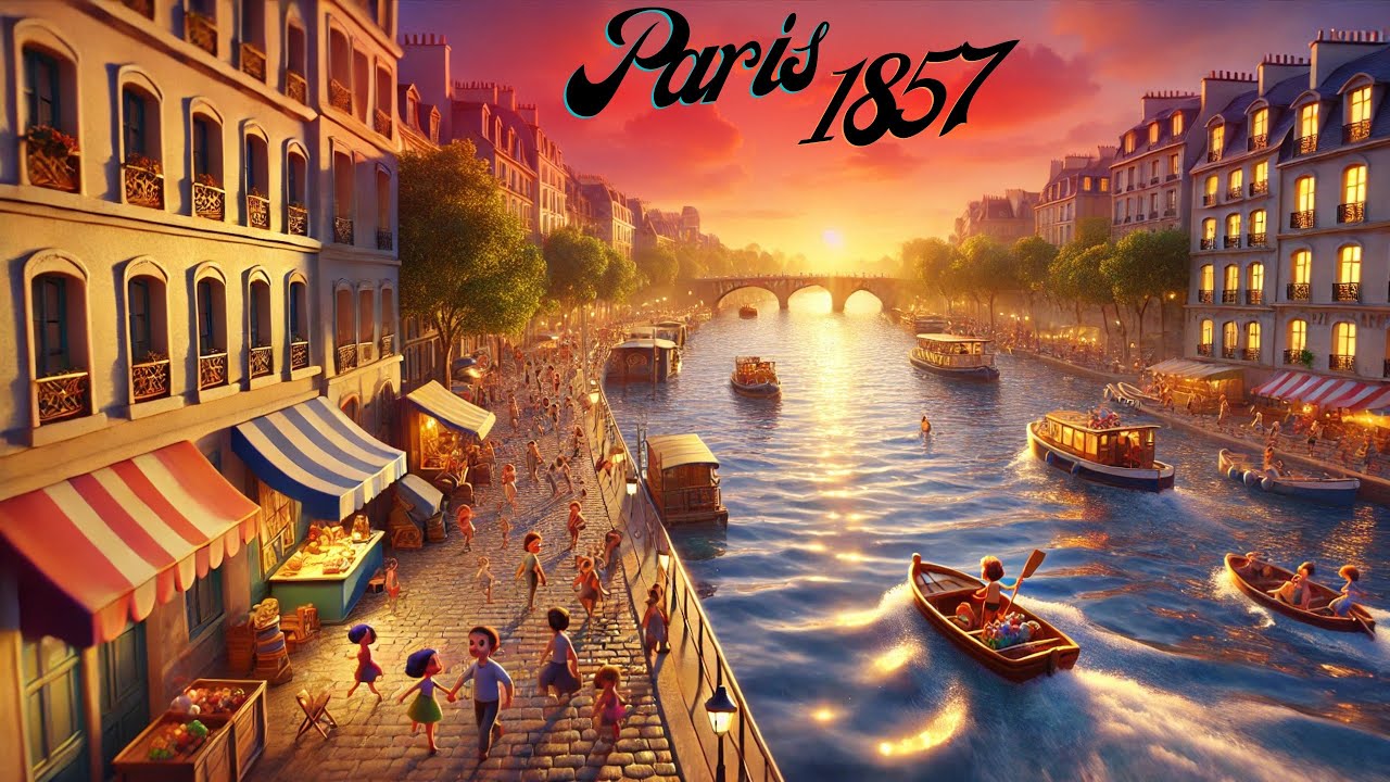 Paris – França (1857): O Início de Uma Nova Luz | Salinha de Joanna ...