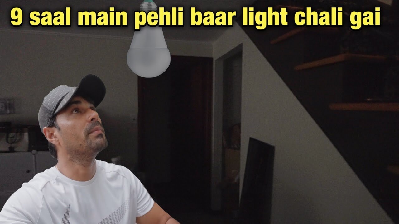 9 Saal Main Pehli Baar Light Chali Gai | Indian Vlogger In American ...