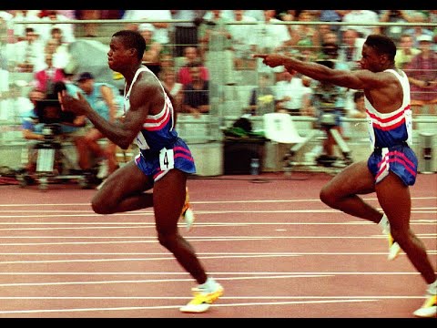 Carl Lewis Master The Anchor Leg ( 4 x 100m ). - YouTube