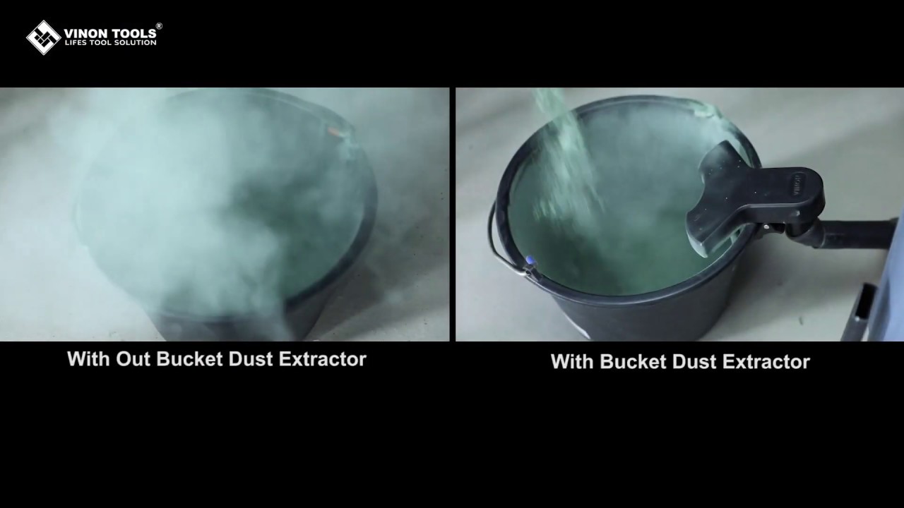 Bucket Dust Extractor - YouTube