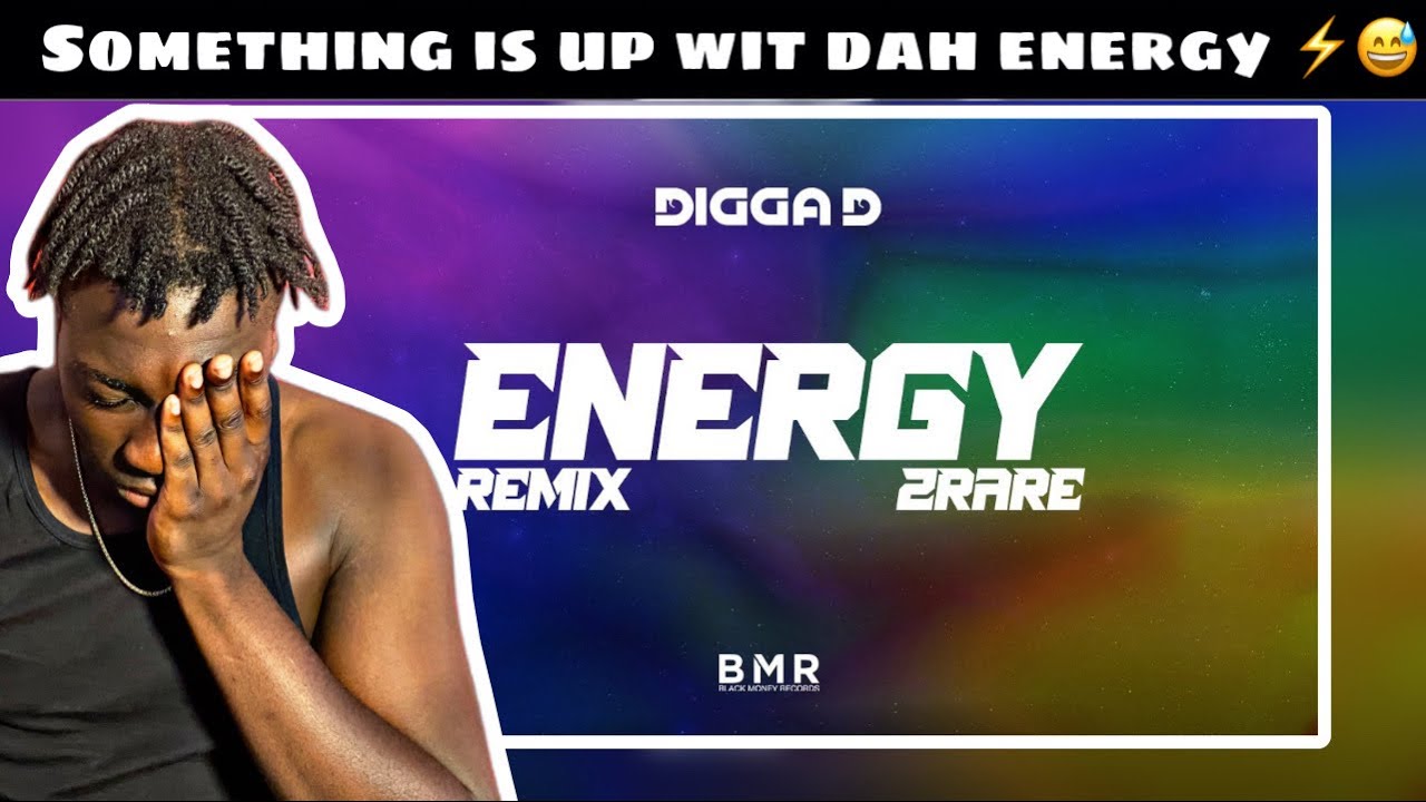American Reaction To Digga D ft. 2Rare - Energy Jersey Remix (Official ...