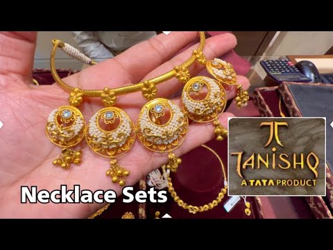 Tanishq 22k Gold Necklace Set Designs with Price/Necklace designs ...