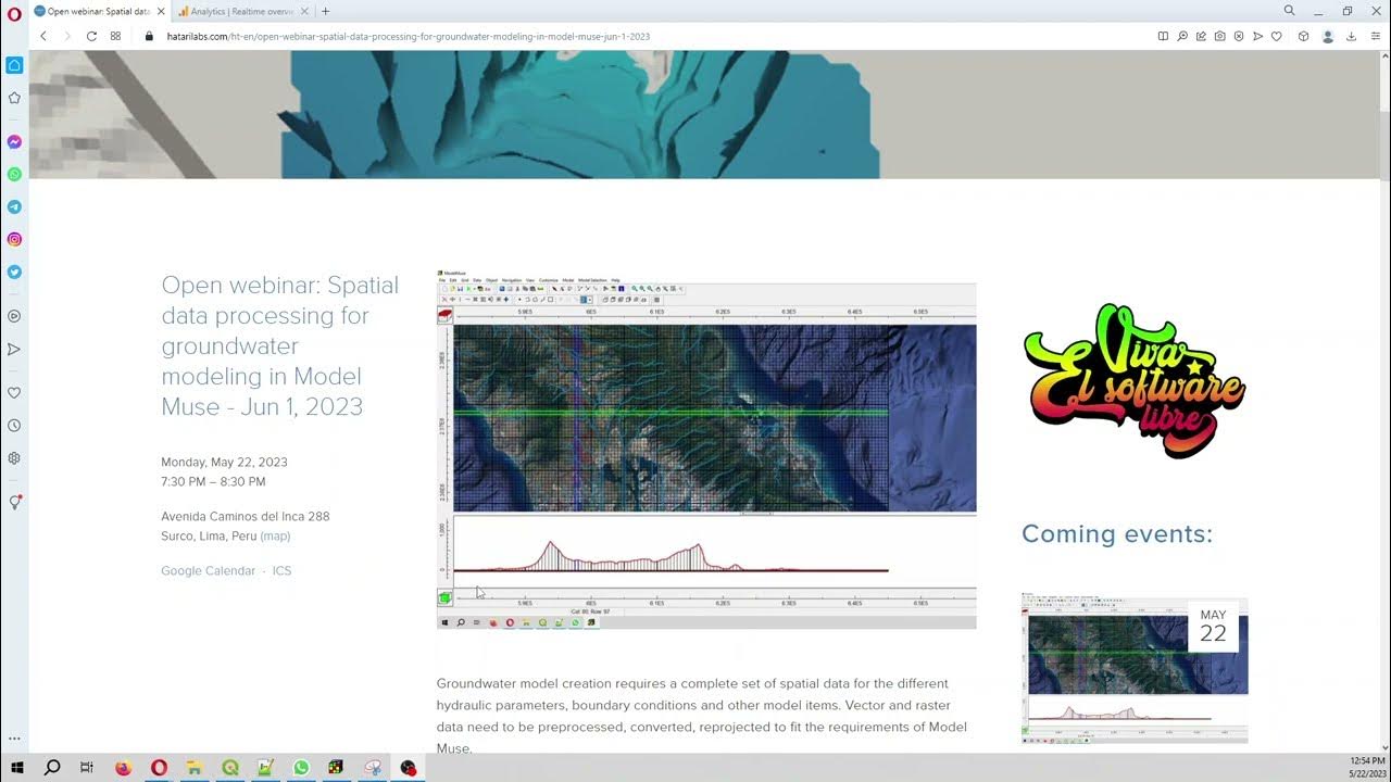 Intro to open webinar: Spatial data processing for groundwater modeling in Model Muse - Jun 1 ...