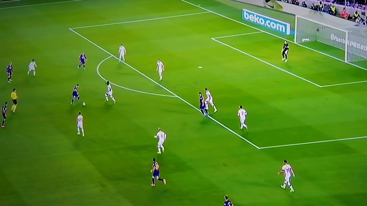 LUIS SUAREZ SWERVE BACKHEEL CHIP GOAL - vs Mallorca 07/12/2019 - YouTube
