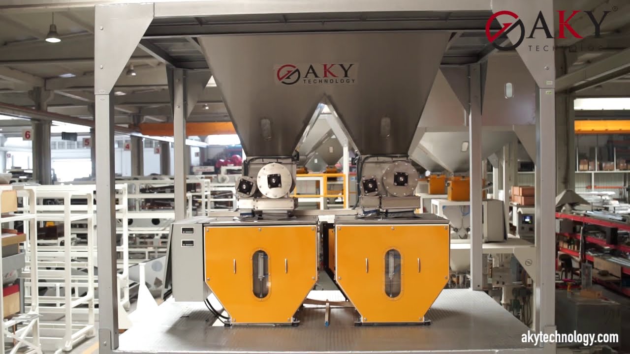 Powder Bagging Machine - AKY Technology - YouTube
