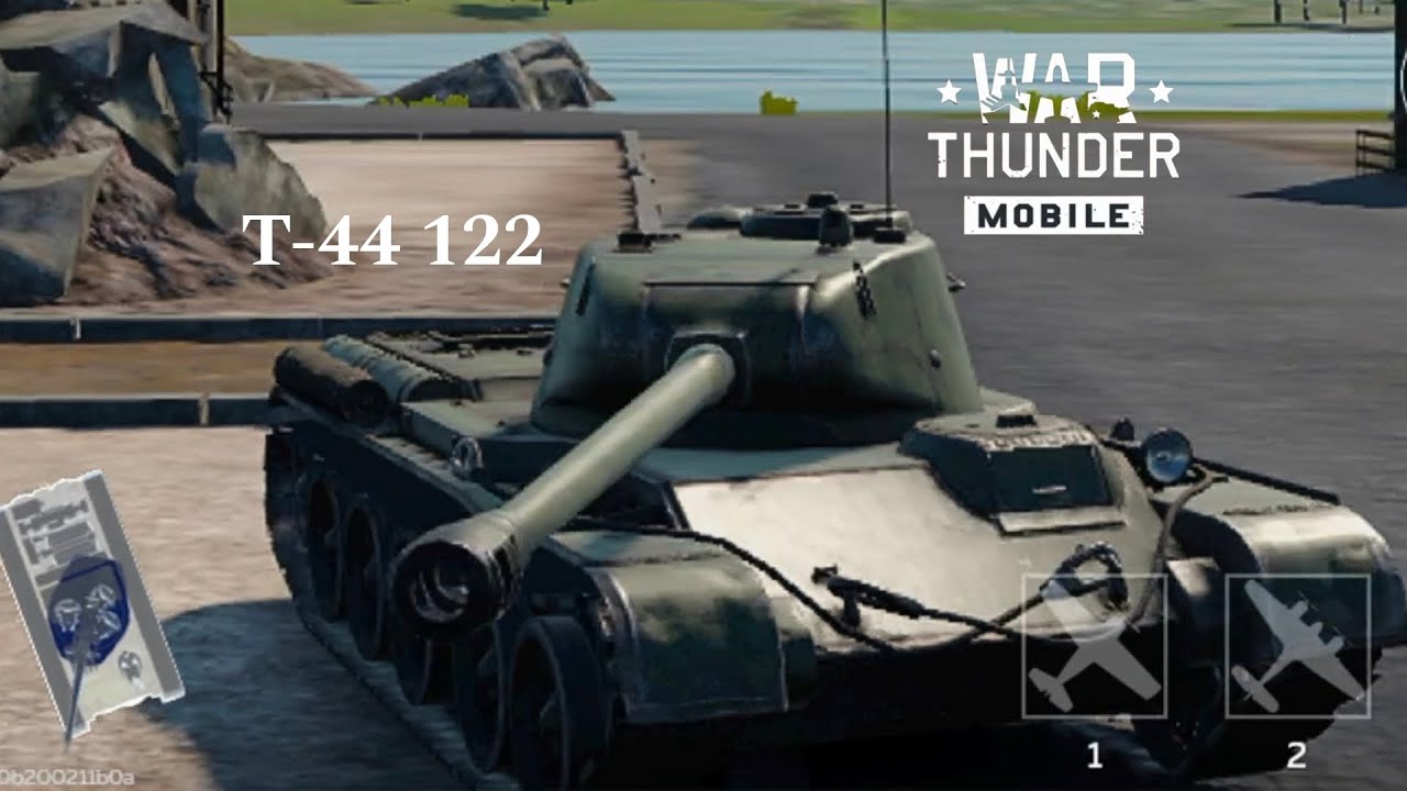 T-44 122: Medium tank with the longest reload - War Thunder Mobile ...