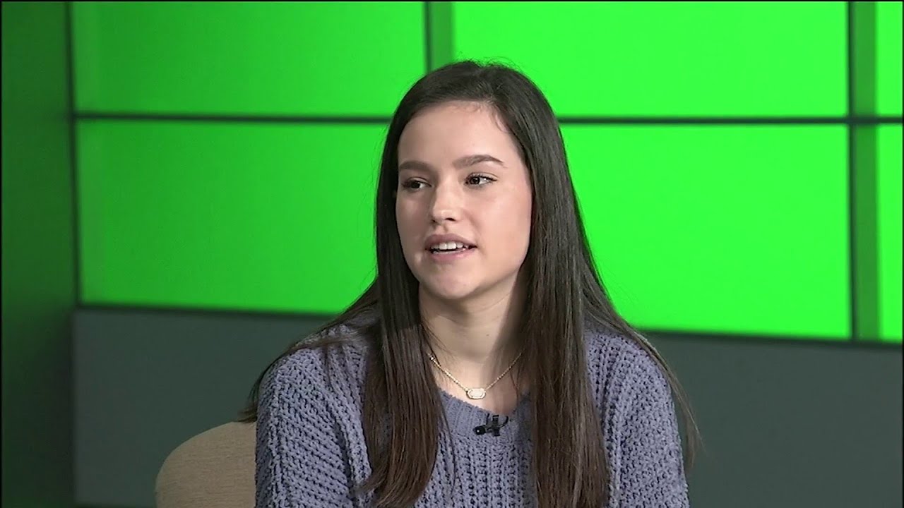 Savannah Johnson honored as All-Star Athlete - YouTube