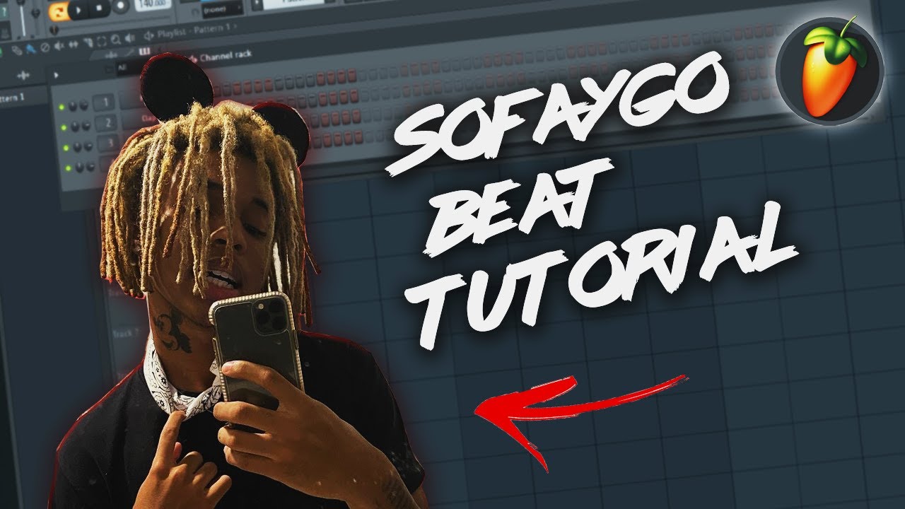 How to make a simple SoFaygo type beat In 10 min - SoFaygo beat tutoral (FREE FLP READ DESC ...