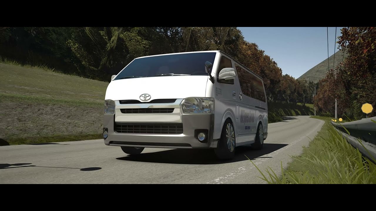 UV Express - Toyota Hiace - Tsuchisaka | Assetto Corsa - YouTube
