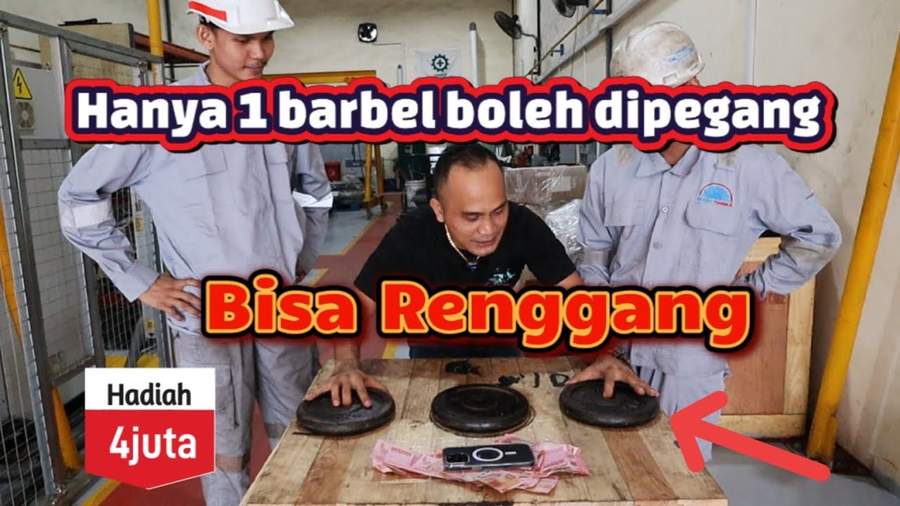 Hanya satu barbel boleh dipegang bisa pisah - YouTube
