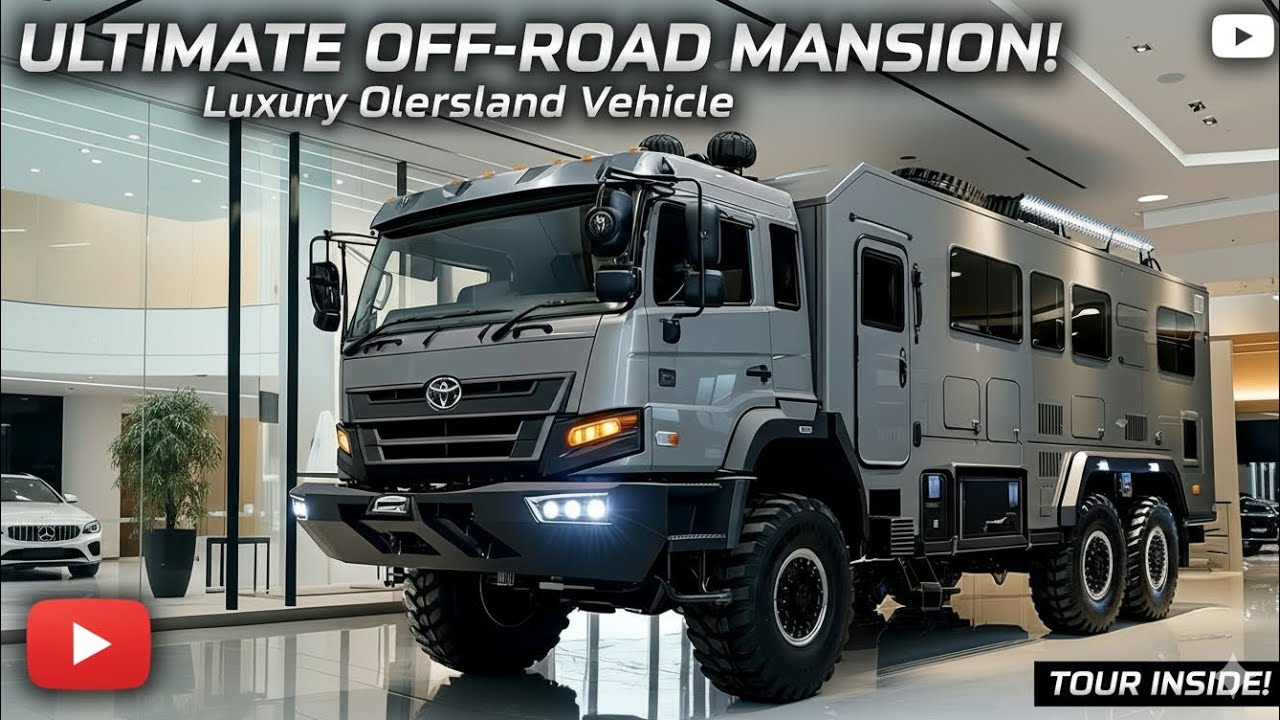 This 6×6 Luxury Expedition Camper Is UNSTOPPABLE | Ultimate Off-Road ...