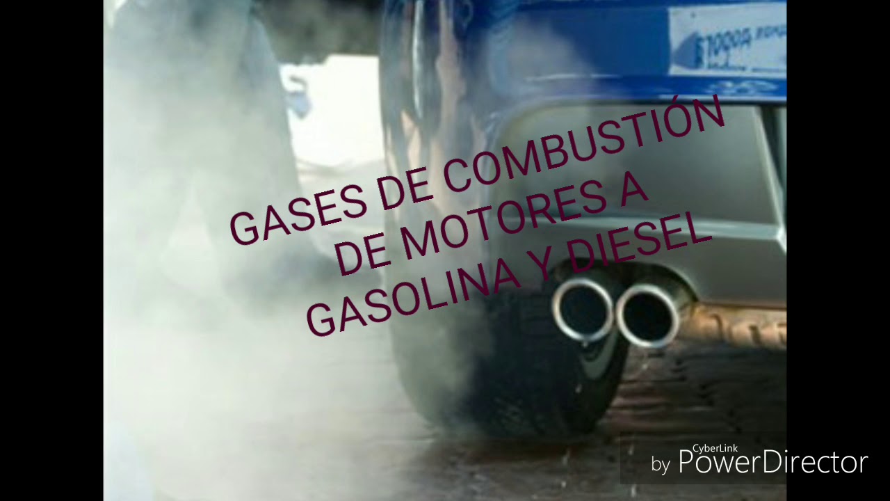 Emisión de gases de motores a combustión interna - YouTube