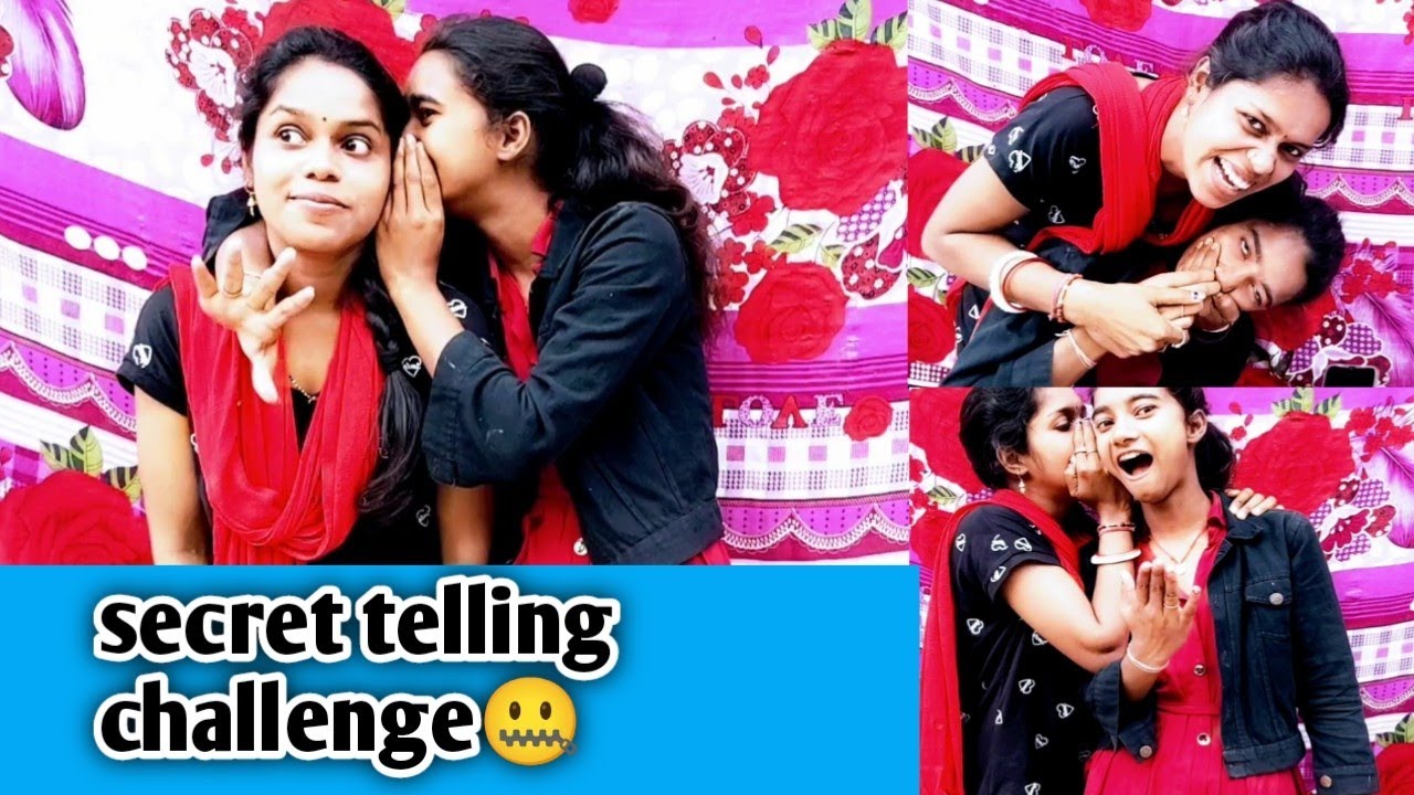 #51vlog secret telling challenge with sister👭 - YouTube