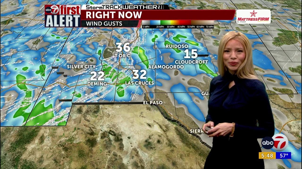 ABC-7 First Alert: Pacific Winter Storm Brings Strong Winds, Scattered ...