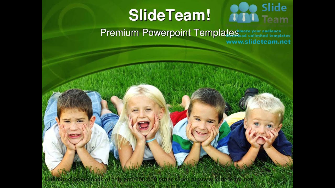 Best Friends Children PowerPoint Templates Themes And Backgrounds ...