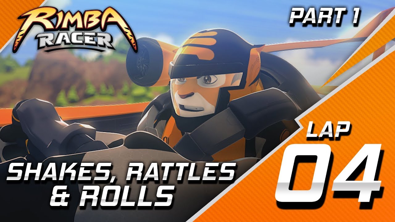 RIMBA Racer | Lap 4 (Part 1) | Shakes, Rattles & Rolls | Animation ...