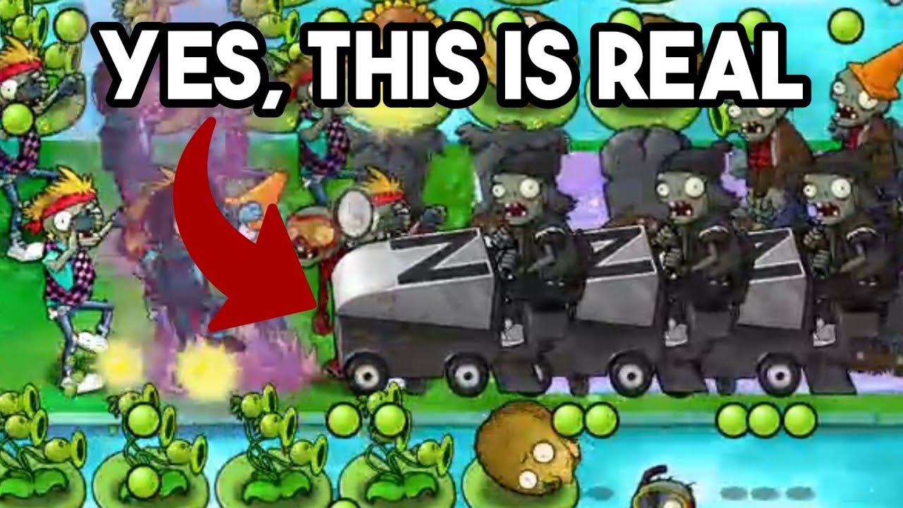 REVERSED Pool and Land in PvZ KAIZO Mod | Part 3 - YouTube