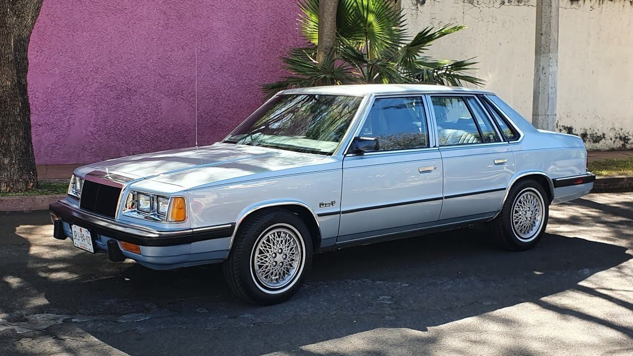 Con Esta Joyita Se Despide Chrysler de los 80's - YouTube