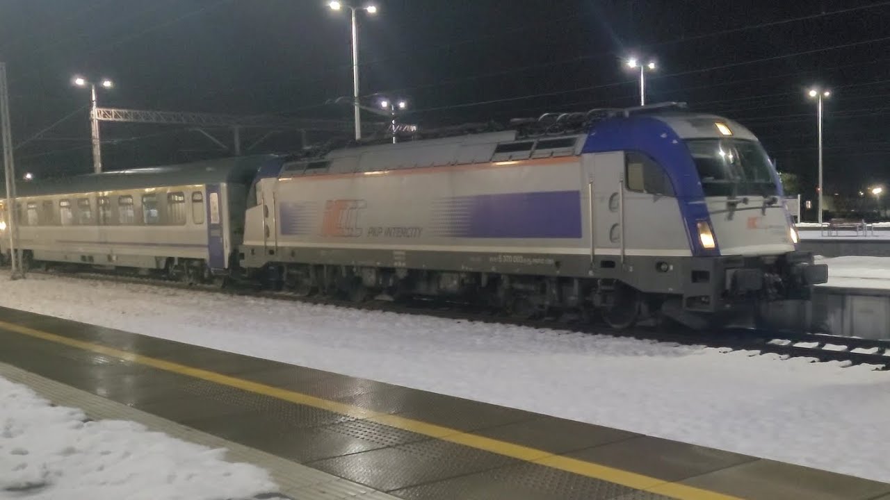 PKP InterCity "ODRA" EU44 Husarz IC - YouTube