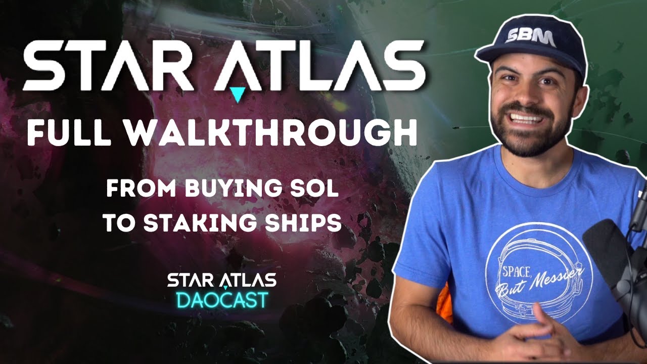 How to Play Star Atlas | FULL WALKTHROUGH | Buying SOL, Buying ATLAS ...
