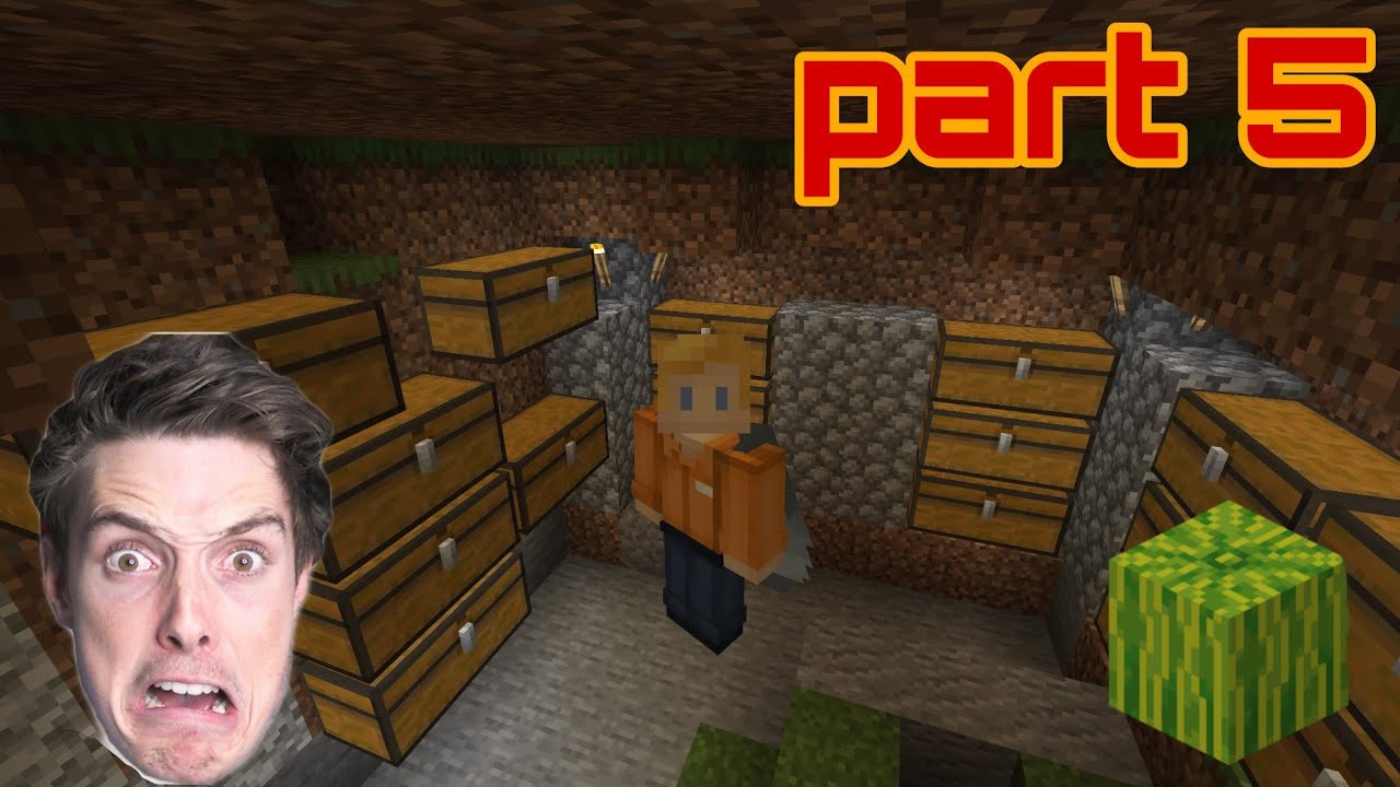 How to build Lazarbeams minecraft base part 5 exploded chest room - YouTube