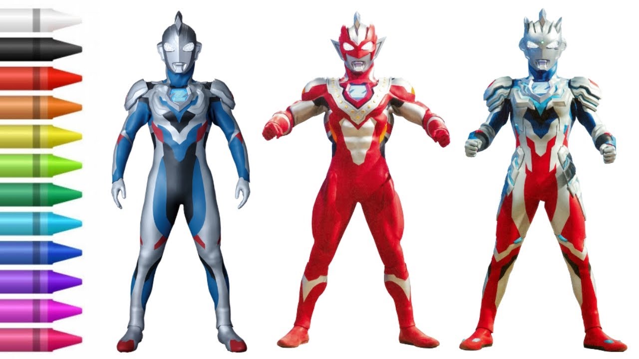 MEWARNAI ULTRAMAN Z, Z BETA SMASH & Z ALPHA EDGE | Rodsyk - Energy ...