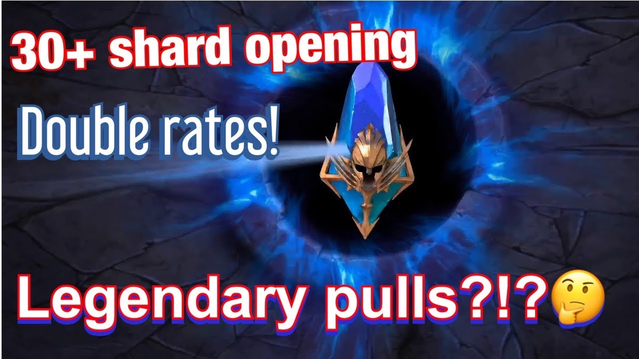Raid shadow legends shard opening | ancient shards double rates event ...