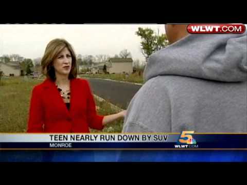 Monroe Teen Claims Masked Men Nearly Ran Her Down