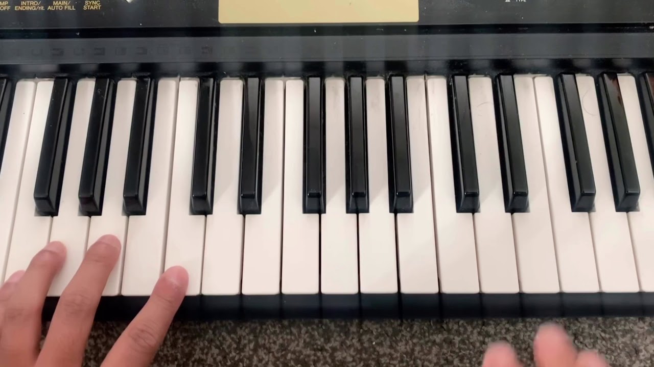 Learn Waving Flag (K’naan) - Easy piano tutorial with notes - YouTube