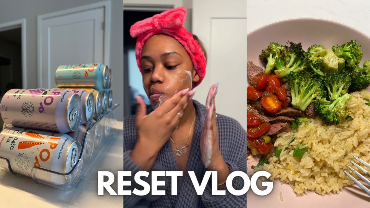 RESET WITH ME: *Reset* Post-Vacation (Resting, Cooking, Cleaning ...