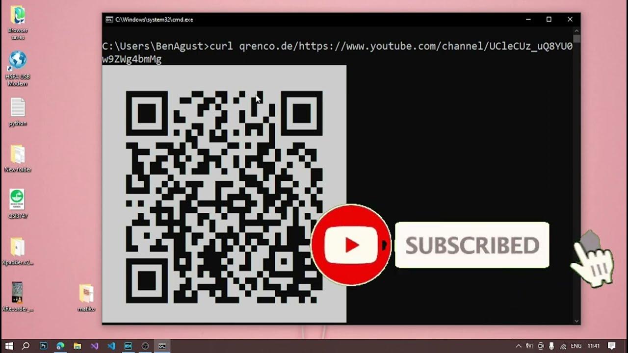 Create QR Codes Using Command Prompt: A Comprehensive Guide - YouTube
