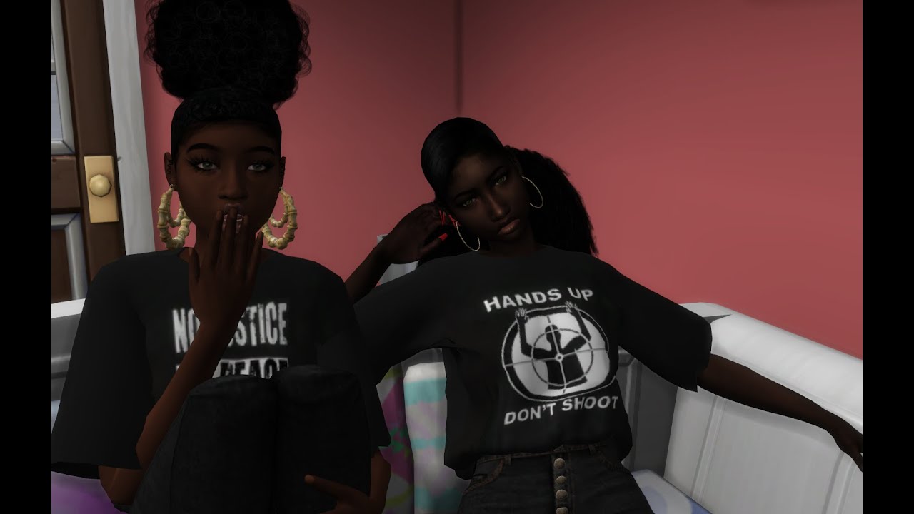 THE SIMS 4|MEET THE RAIN's | CAS | #BLM - YouTube