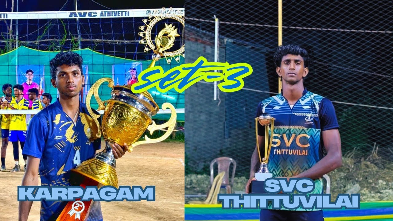 Karpagam vs SVC Thittuvilai🔥| Set-3 | Rotation Match | Tittuvilai - YouTube