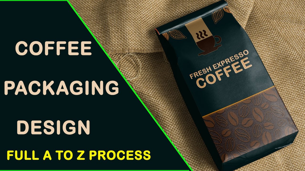 Full Process of Package Design with Mockup in Photoshop | Product ...