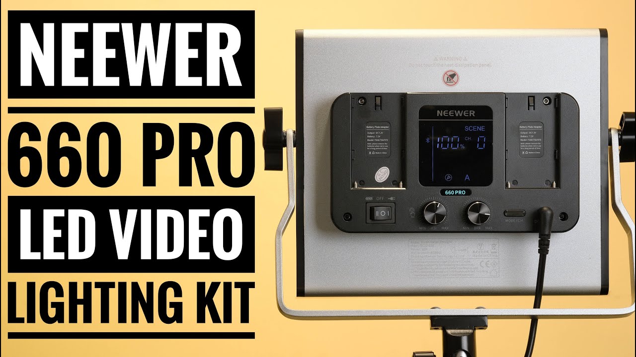 Neewer 660 PRO Led Video Lighting Kit (aka Gym to Studio Conversion pt ...