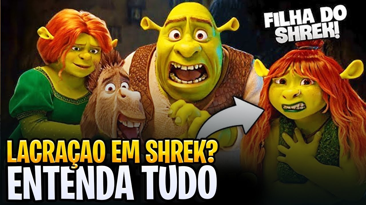 FILHA DO SHREK TRANS? O QUE O TEASER NÃO TE MOSTROU! Teoria ou erro de ...