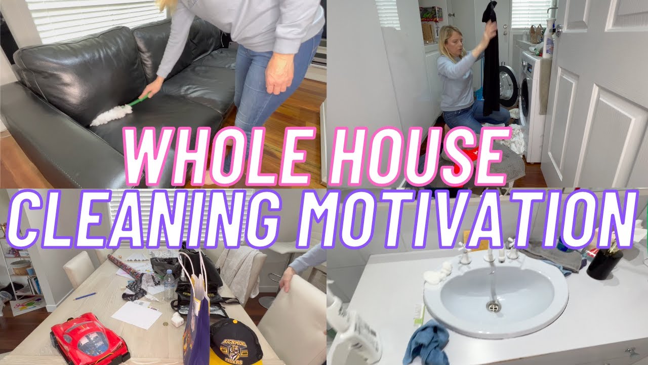 Whole House | CLEAN WITH ME | Major | CLEANING MOTIVATION ! SPEED ...
