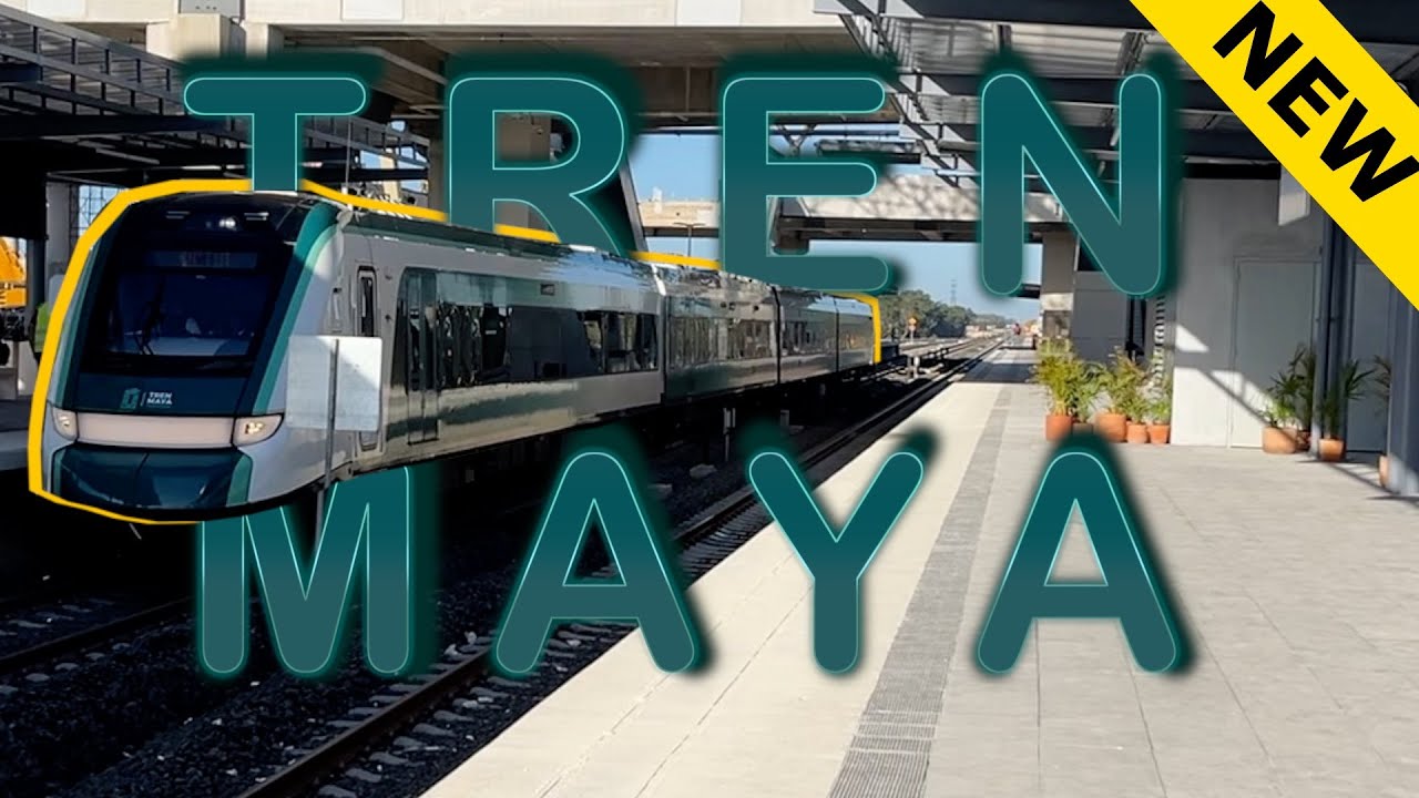 🚊Mayan Train | Cancun Airport - Merida Teya Airport - YouTube