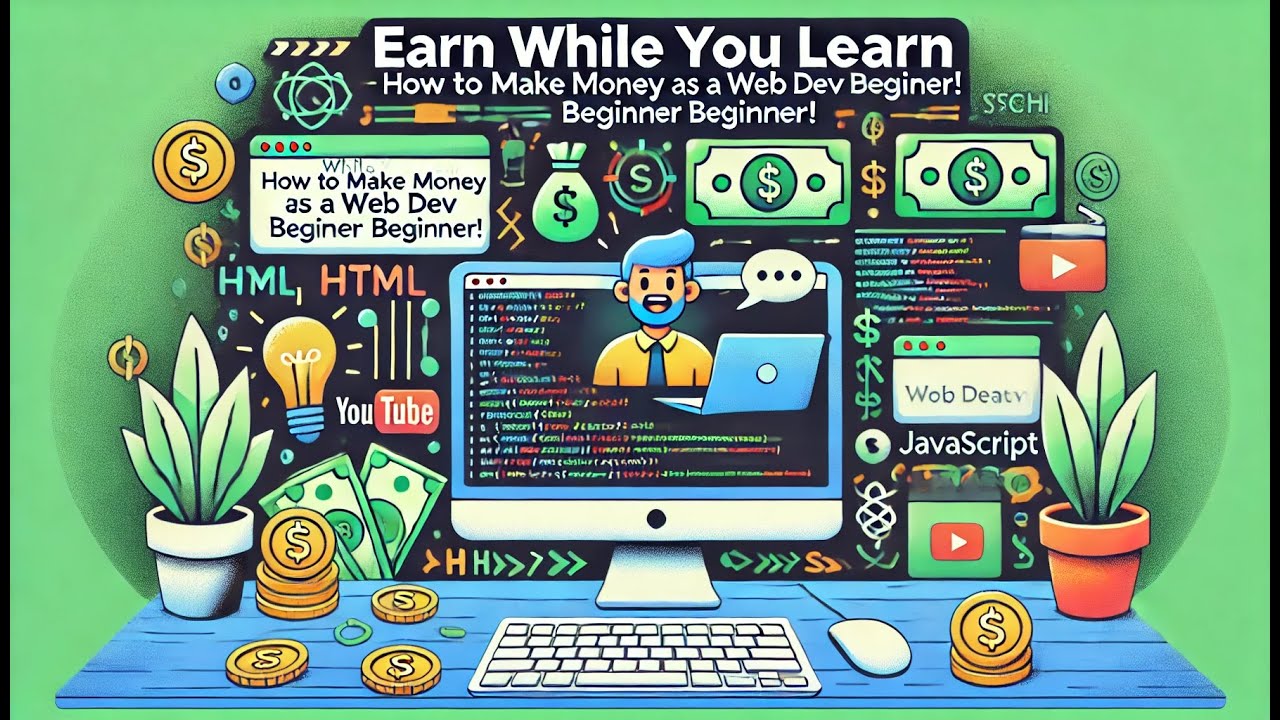 Earn While You Learn: How to Make Money as a Web Dev Beginner! - YouTube