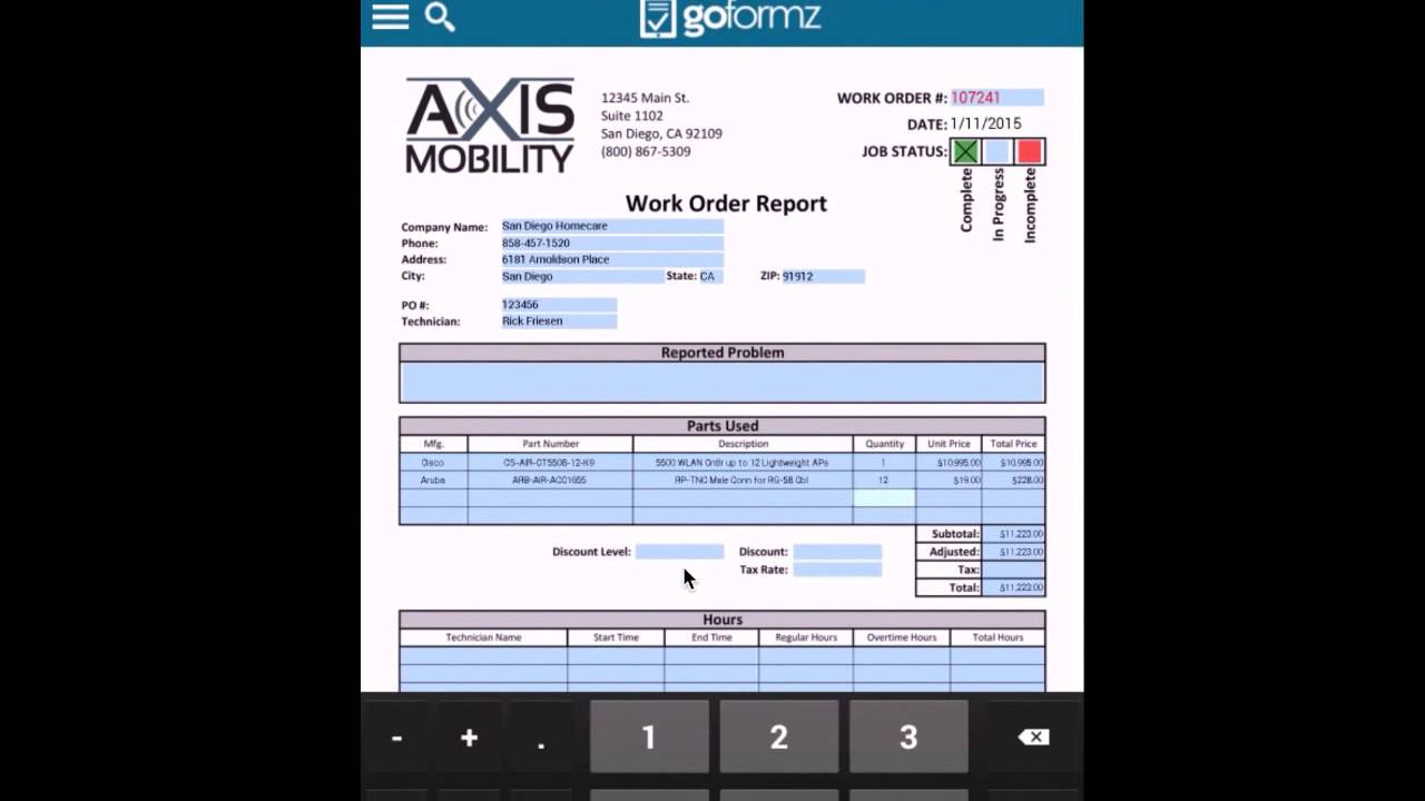 GoFormz Mobile Forms for Android - YouTube