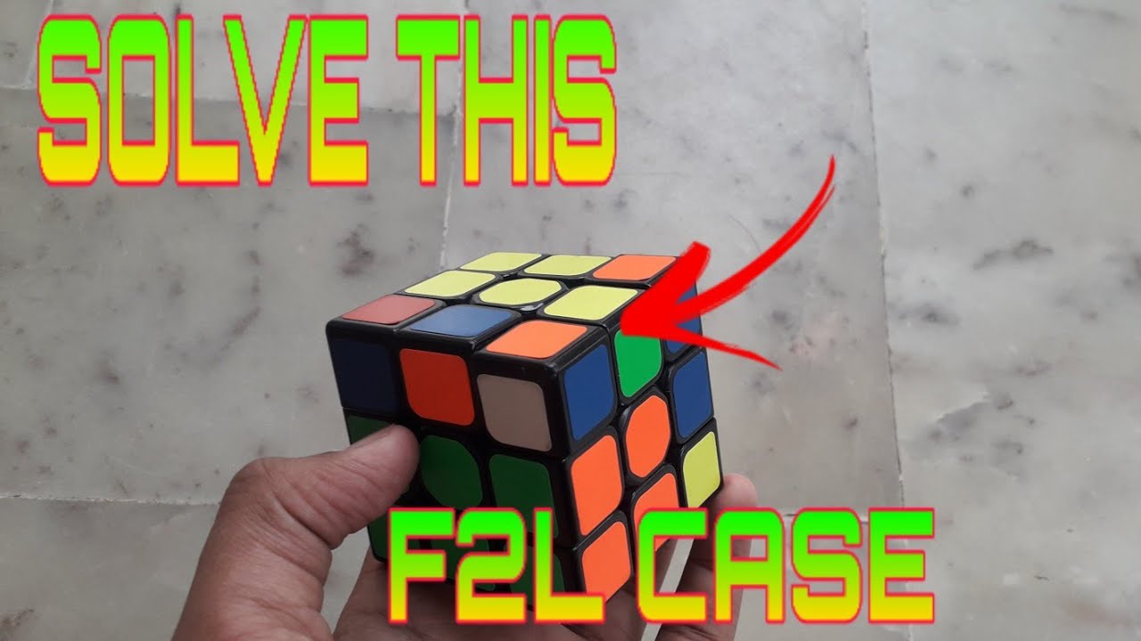 How to solve this F2L case. #3 - YouTube