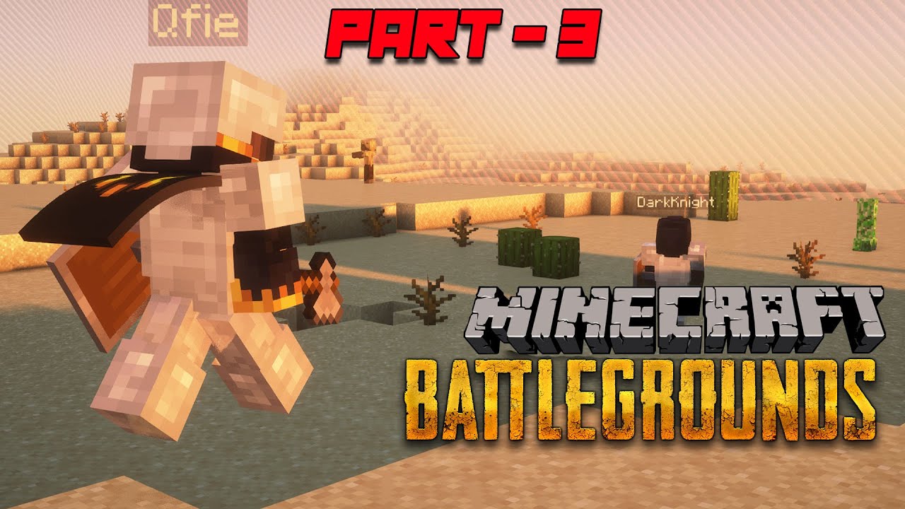 Minecraft BattleGrounds Part - 3 | Qfie | Minecraft Malayalam - YouTube