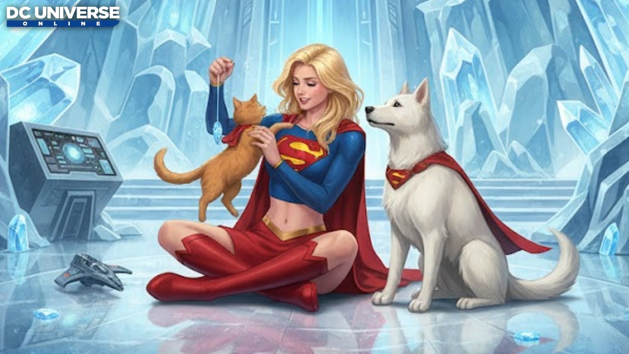 Supergirl's Fortress | DCUO Base Tour - YouTube