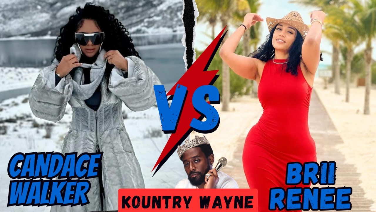 Kountry Wayne Candace Walker vs Brii Renee Lifestyle, Biography ...