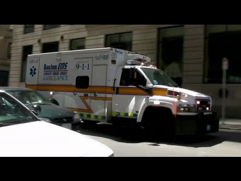 Boston EMS Ambulance A-1 - YouTube