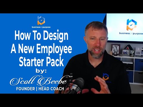 587: How To Design A New Employee Starter Pack - YouTube