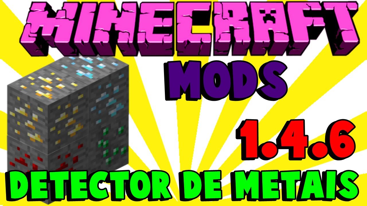Minecraft Mods - Detector de Metais #3 - YouTube