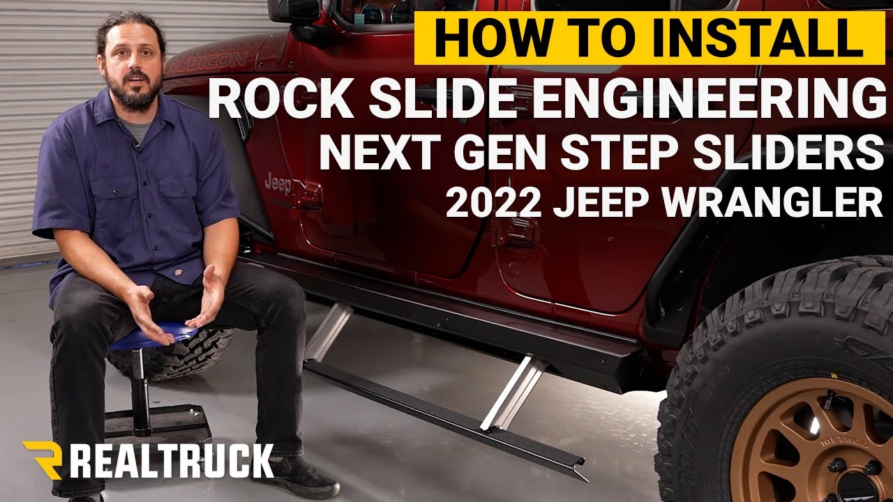 How to Install Rock Slide Engineering Next Gen Step Sliders on a 2022 ...